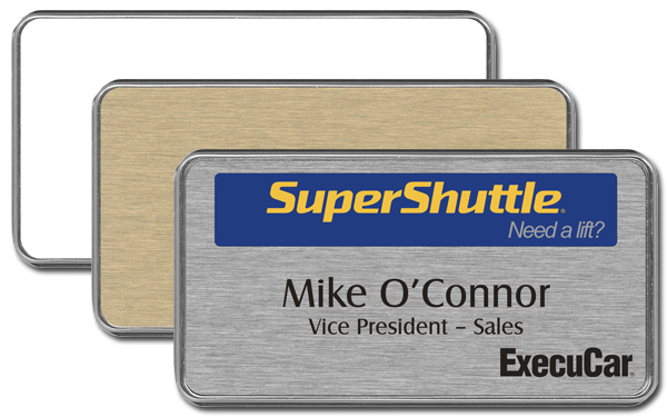 Reusable Insert Badges | The Badge Company