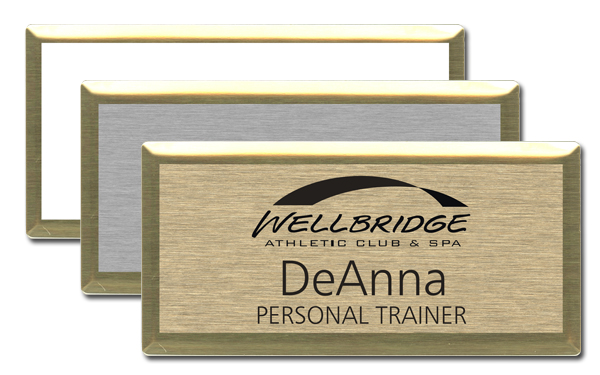 Reusable Beveled Badges | The Badge Company