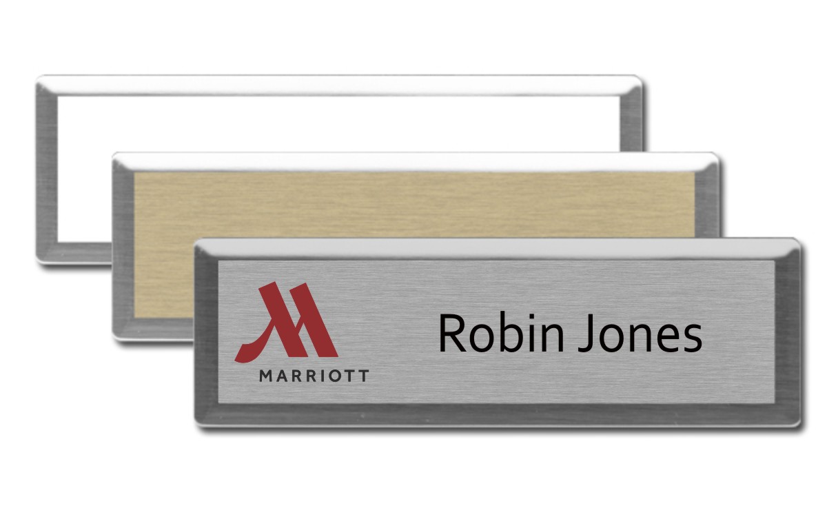 Reusable Beveled Badges | The Badge Company