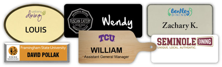 Sodexo Name Badges Order Forms | The Badge Company